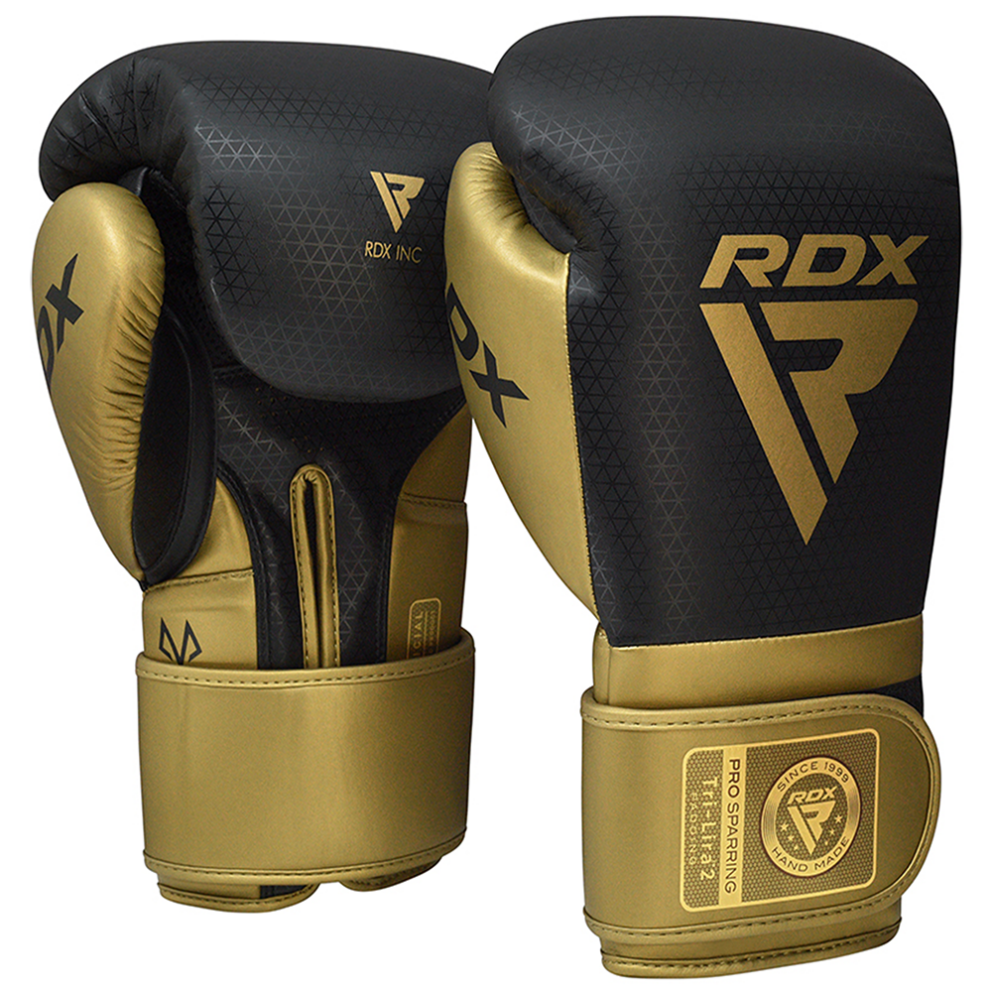 RDX, Pro Sparring Boxing glove with Tri-Lira2 padding - 16oz - Black ...