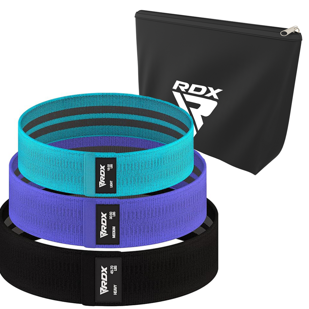 RDX, Heavy Duty Poly Cotton Fitness Fabric Resistance Bands - Buds Fitness