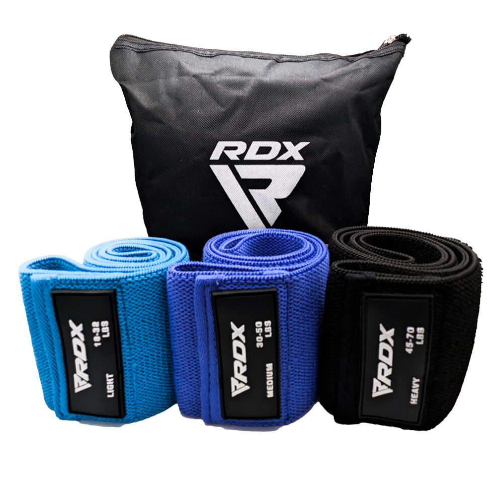 RDX, Heavy Duty Poly Cotton Fitness Fabric Resistance Bands - Buds Fitness