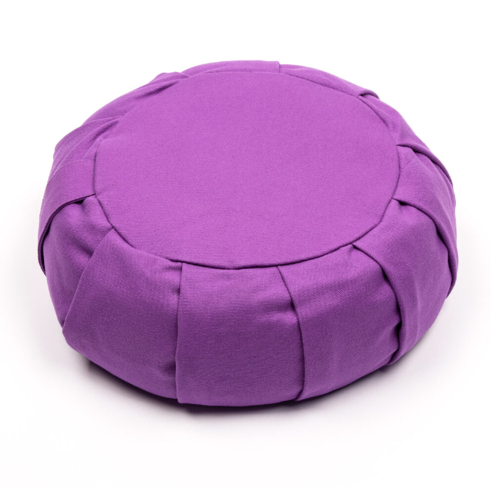 Purple Zafu Cushion | Meditation Cushion UK | Myga