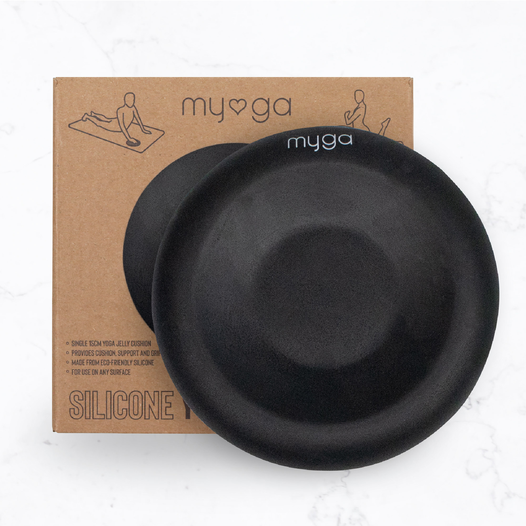 Myga, 15cm Yoga Support Pad For Maximum Joint Support.