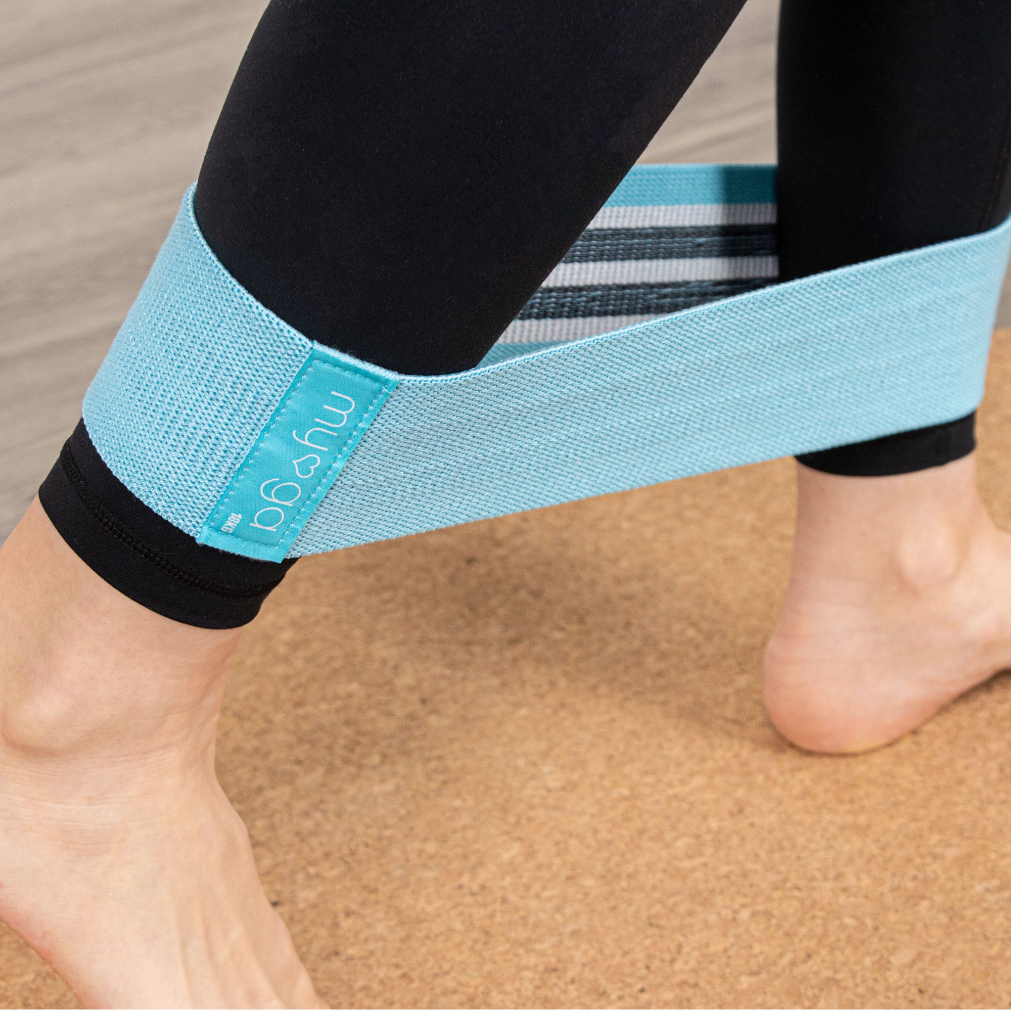 Myga, Glute Resistance Bands (Set of 3 – Fabric Loop Bands) - Buds Fitness