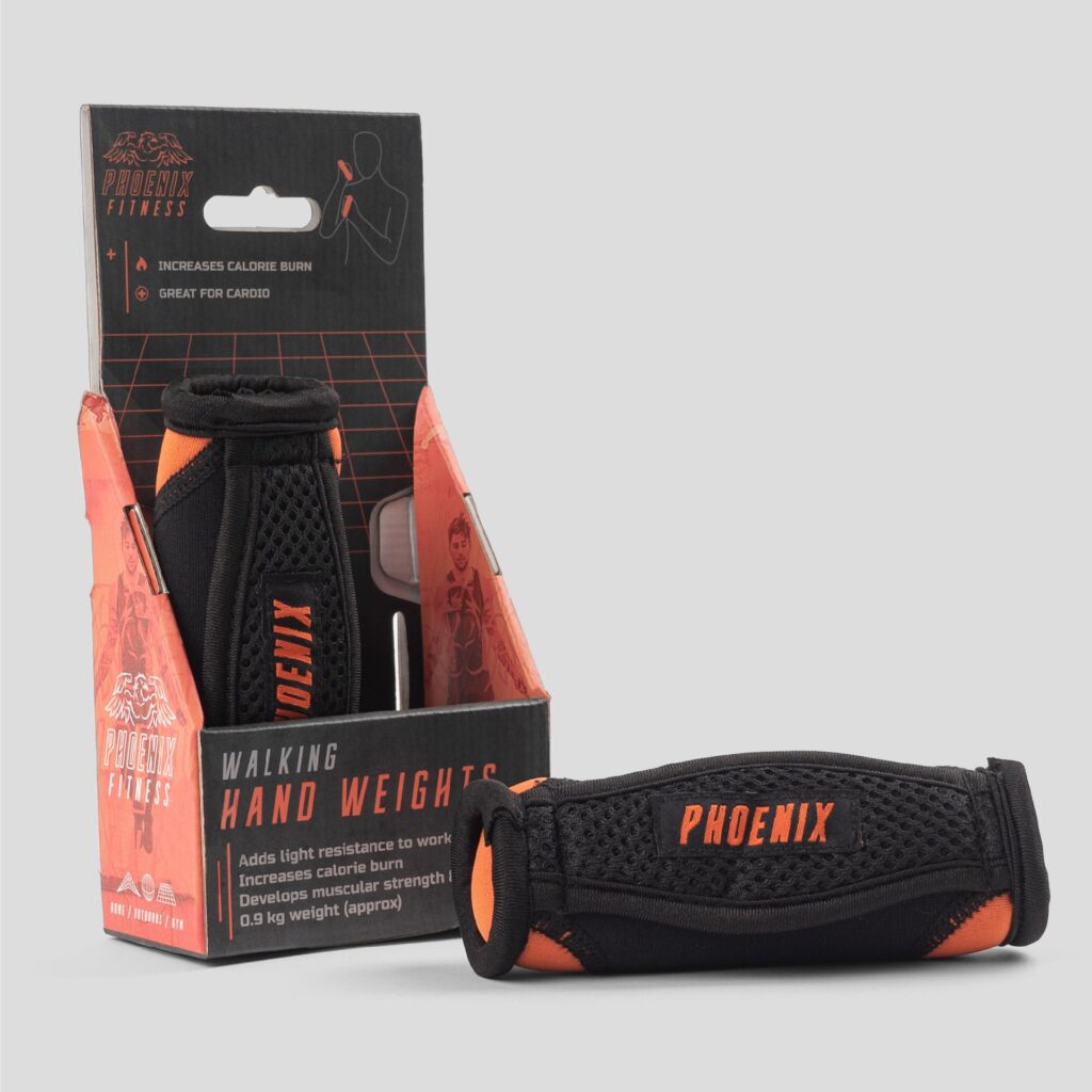 Phoenix Fitness, Hand Weights With Straps. 0.9kg Set - Buds Fitness