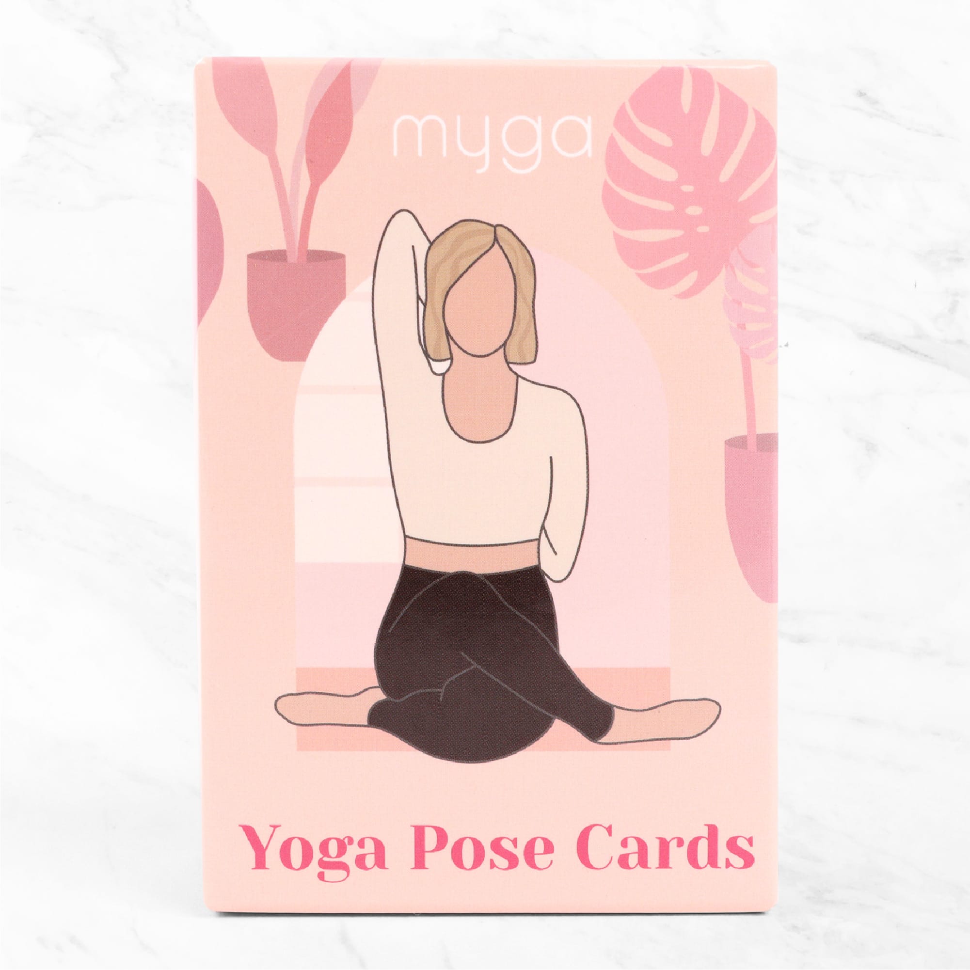 Affirmation Yoga Pose Cards Travel Size | 70 Cards of Positivity | Buds ...