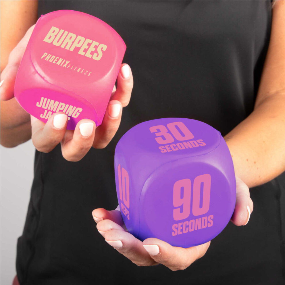 Fun Fitness Dice, Home Workout Game for All Ages - Buds Fitness UK