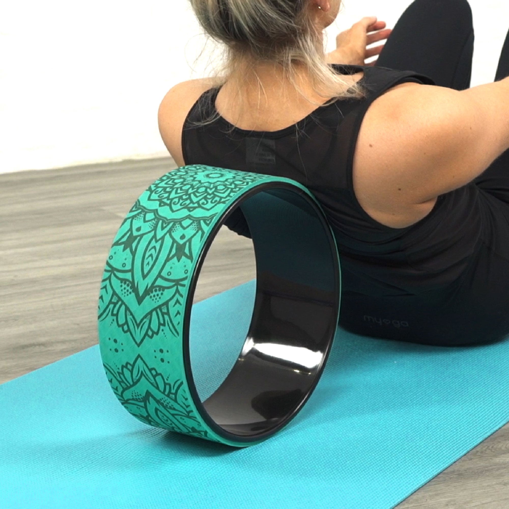 Yoga Wheel Buy Myga - Exercise Prop Great For Back Pain, Yoga Poses And ...