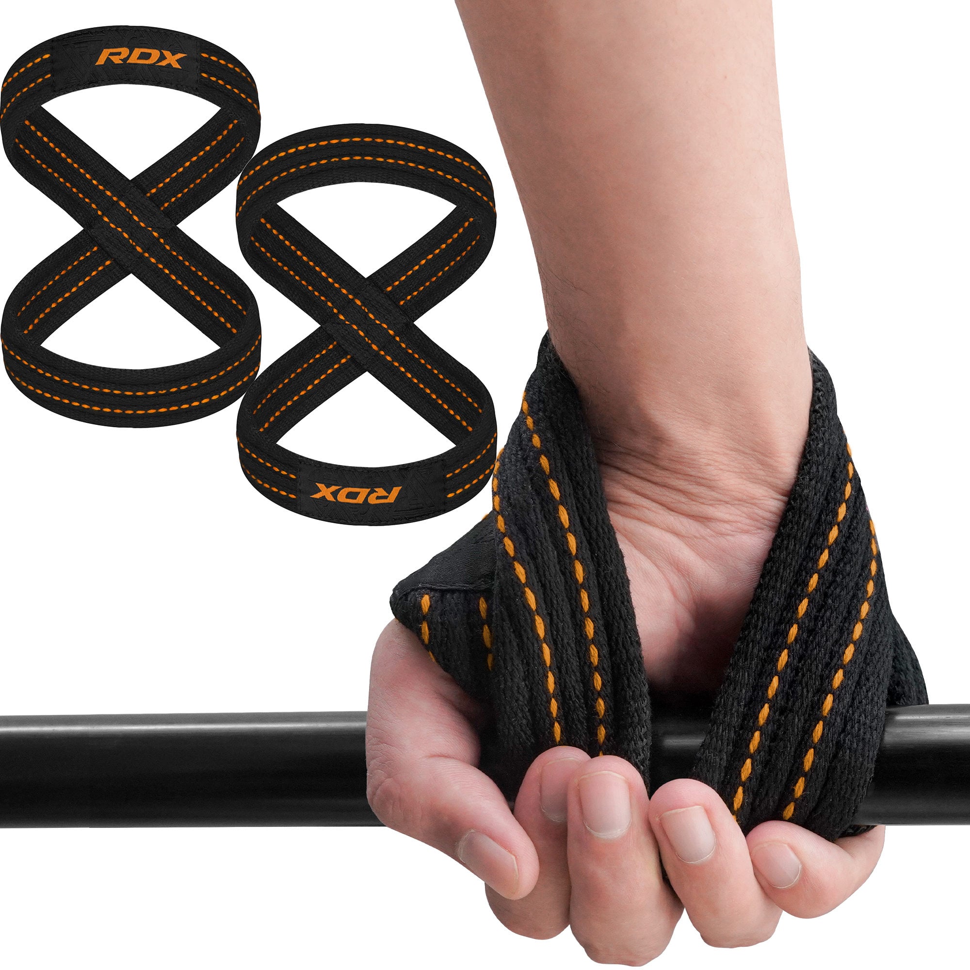 RDX, Figure of 8 lifting strap - Buds Fitness