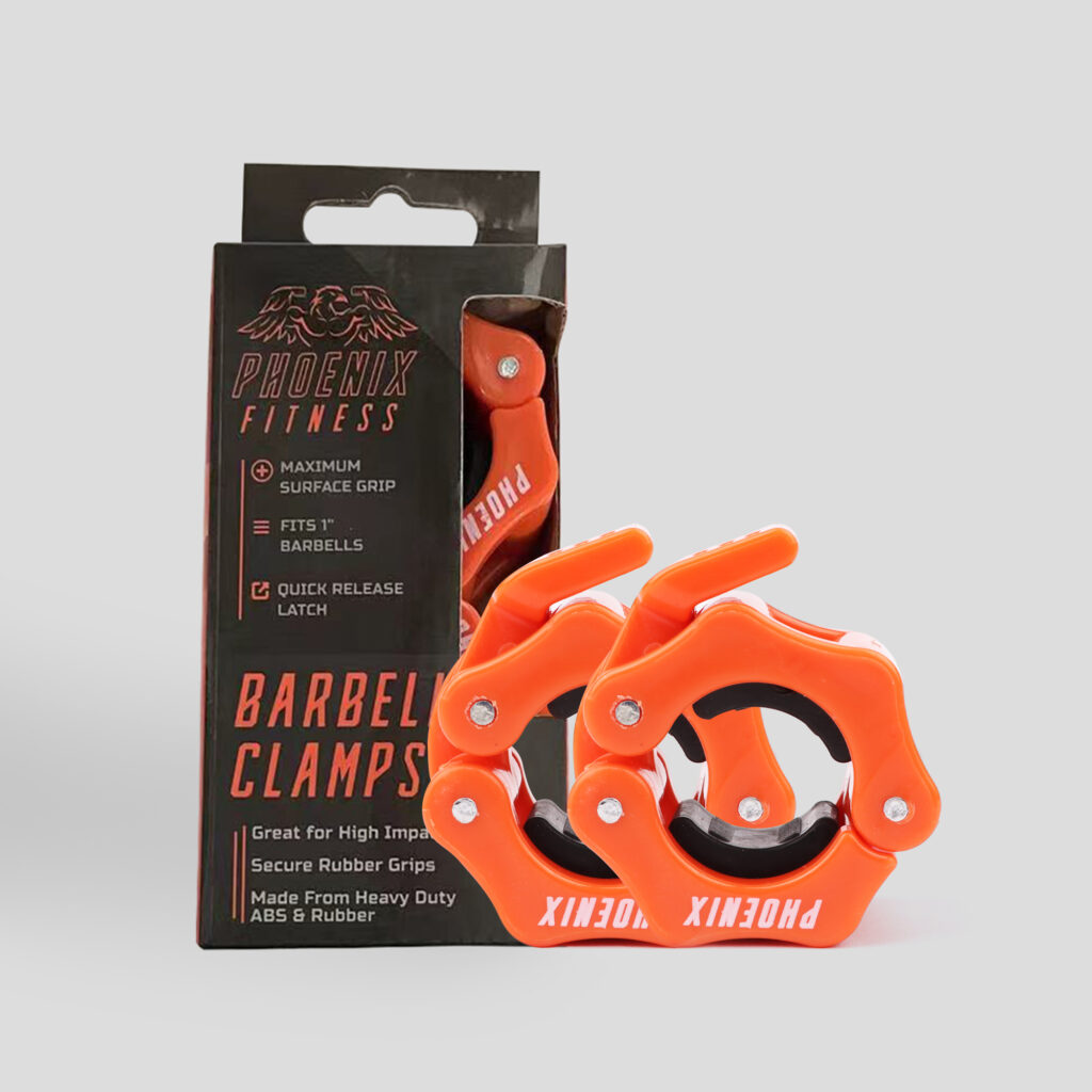 Phoenix Fitness, Quick Release & Durable Standard Barbell Collars (pair ...