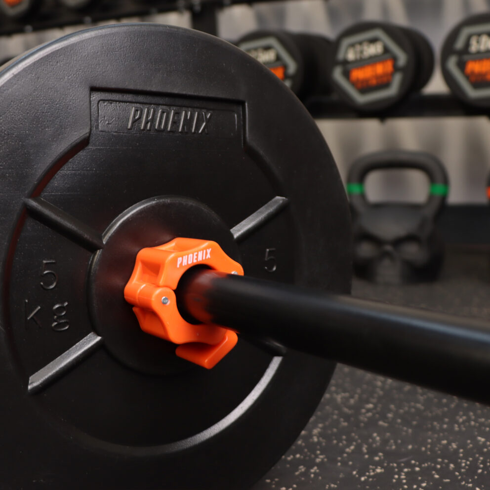 Phoenix Fitness, Quick Release & Durable Standard Barbell Collars (pair ...