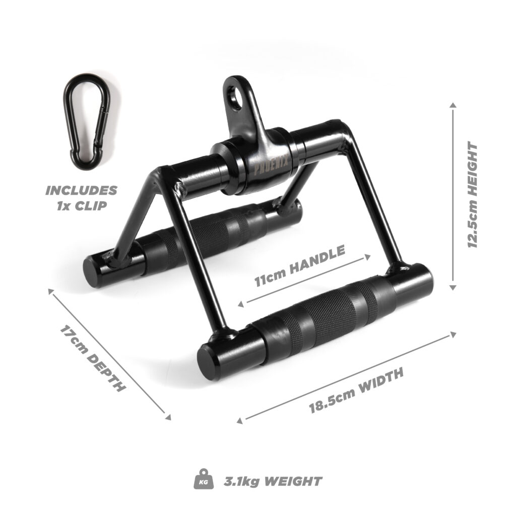 Phoenix Fitness, Narrow Grip Revolving Handle Row Attachment - Buds Fitness