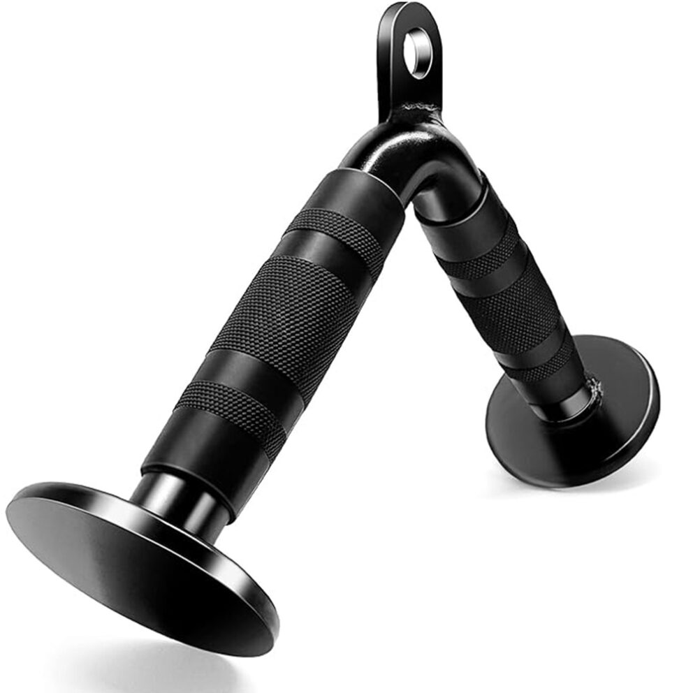 Phoenix Fitness, Triceps Pushdown High Quality Black V Bar Attachment ...
