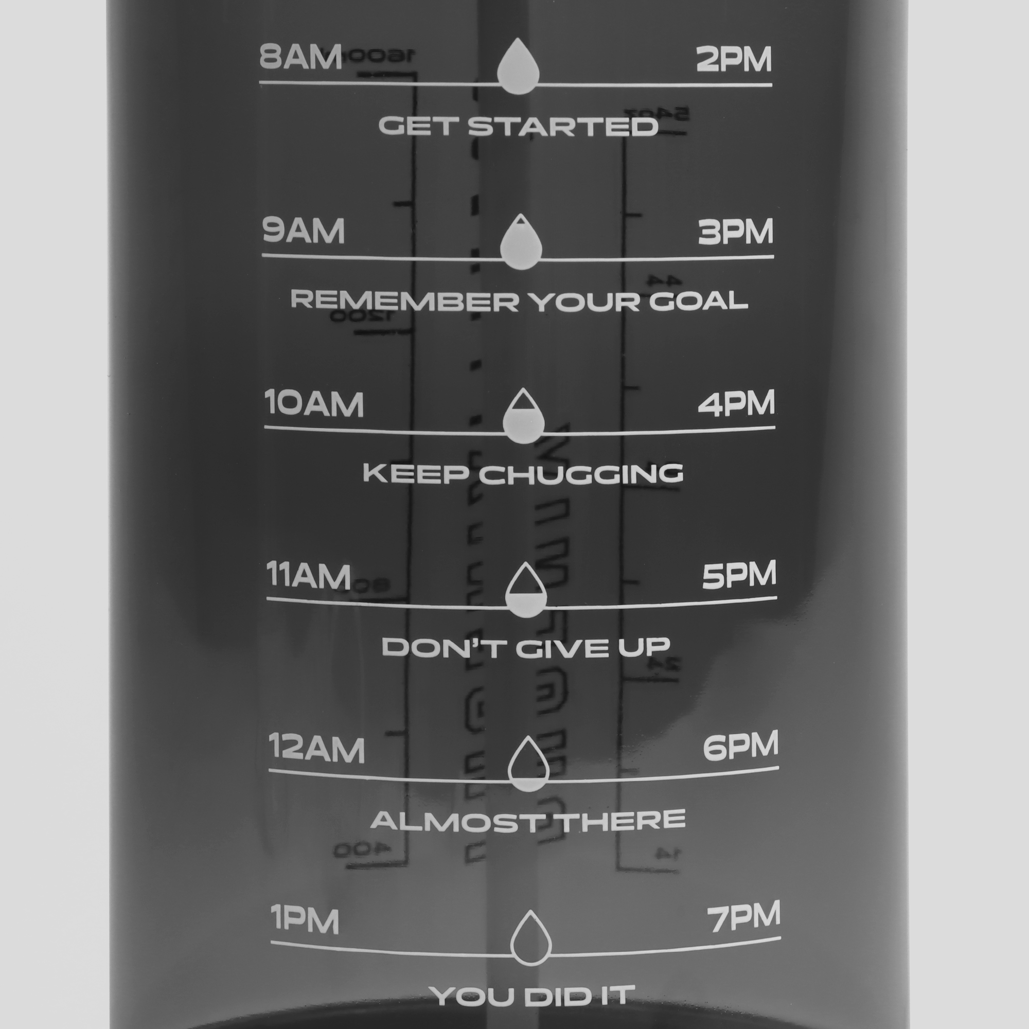 Phoenix Fitness, 2 Litre Motivational Water Bottle