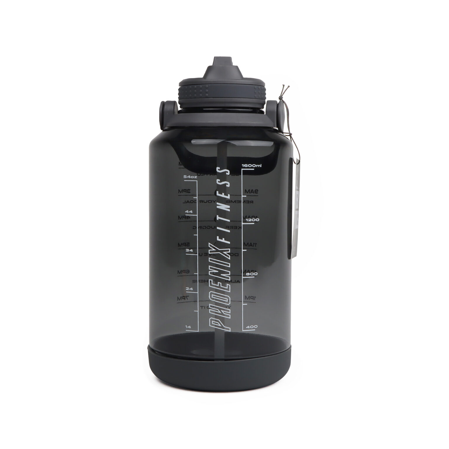 Phoenix Fitness, 2 Litre Motivational Water Bottle