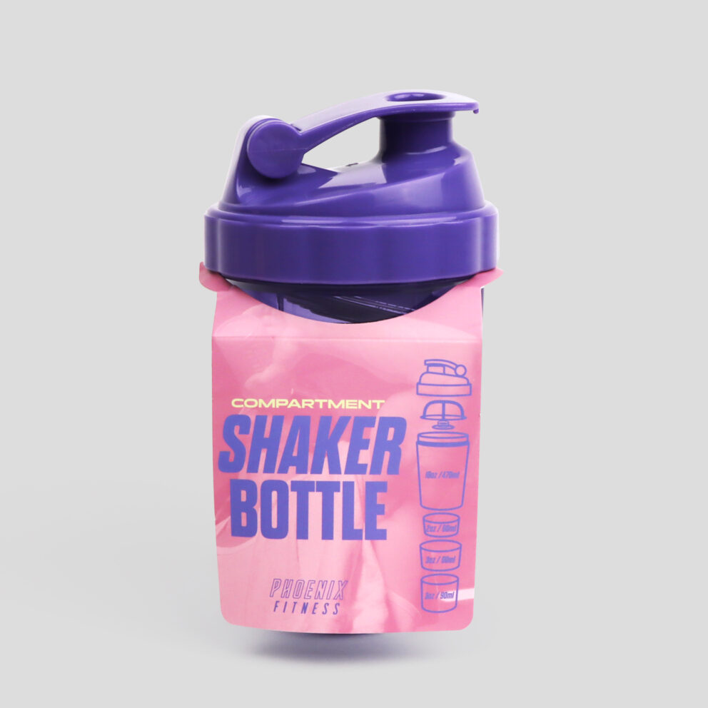 Phoenix Fitness, Purple Sports Shaker - Buds Fitness